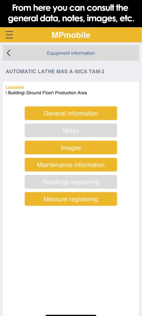App MPmobile – Centro de aprendizaje